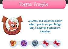Toffee Truffle | The My Little Pony Gameloft Wiki | Fandom