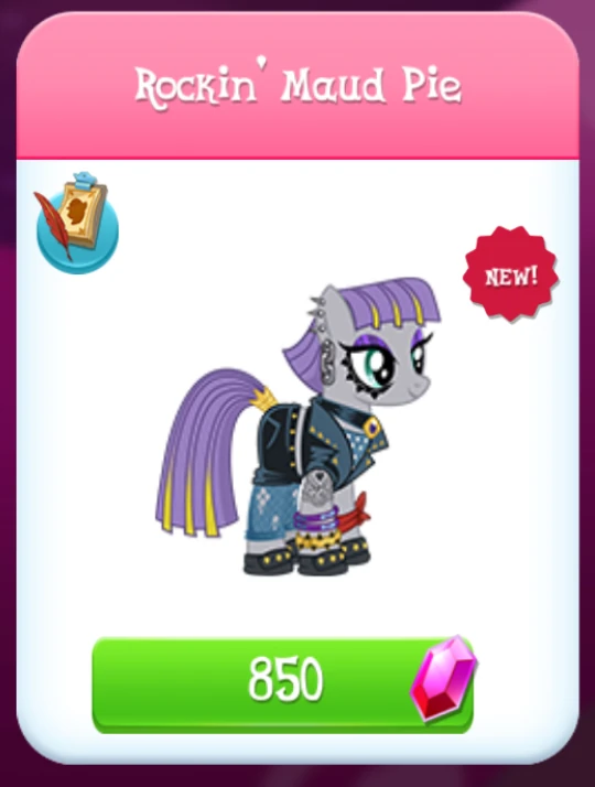 Rockin' Maud Pie | The My Little Pony Gameloft Wiki | Fandom
