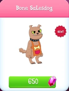Bone Salesdog | The My Little Pony Gameloft Wiki | Fandom