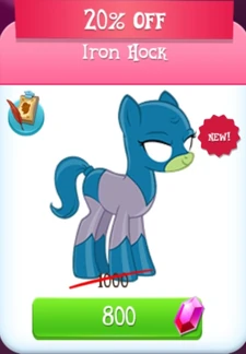 Iron Hock | The My Little Pony Gameloft Wiki | Fandom