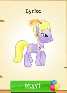 Lyrica Lilac | The My Little Pony Gameloft Wiki | Fandom