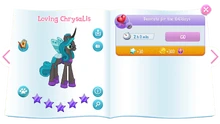 Loving Chrysalis | The My Little Pony Gameloft Wiki | Fandom