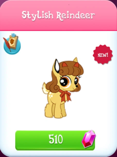 Stylish Reindeer | The My Little Pony Gameloft Wiki | Fandom