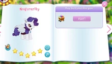 Nosfurarity | The My Little Pony Gameloft Wiki | Fandom