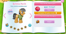 Quibble Pants | The My Little Pony Gameloft Wiki | Fandom