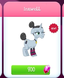 Inkwell | The My Little Pony Gameloft Wiki | Fandom
