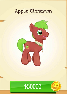 Apple Cinnamon | The My Little Pony Gameloft Wiki | Fandom