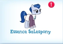 Essence Salespony | The My Little Pony Gameloft Wiki | Fandom