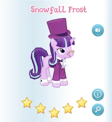Snowfall Frost | The My Little Pony Gameloft Wiki | Fandom