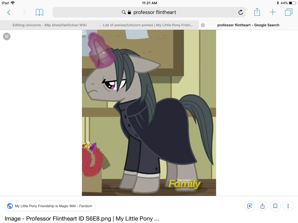 Professor flint | Mlp show/fanfiction Wiki | Fandom