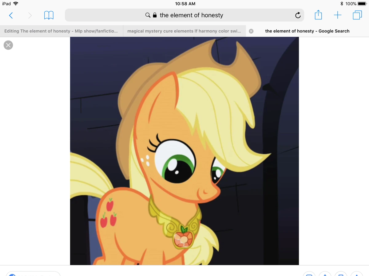 The element of honesty | Mlp show/fanfiction Wiki | Fandom