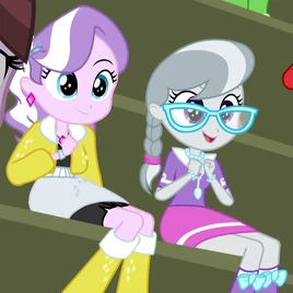 Diamond Tiara et Silver Spoon (EG) | Wiki My Little Pony Les amies c ...