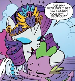 Spike And Rarity Comic
