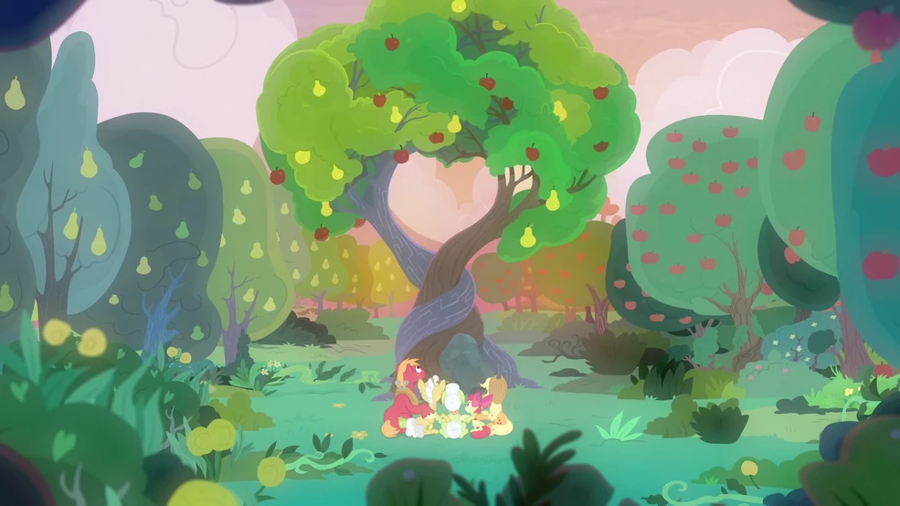 árbol Genealógico De La Manzana Mlp Pony Family Etsy España