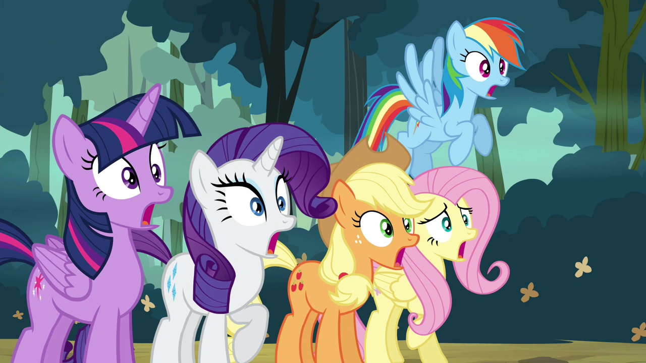 Main Shocked Mlp Characters
