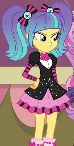 Violet Blurr et Pixel Pizzaz | Wiki My Little Pony Les amies c'est ...