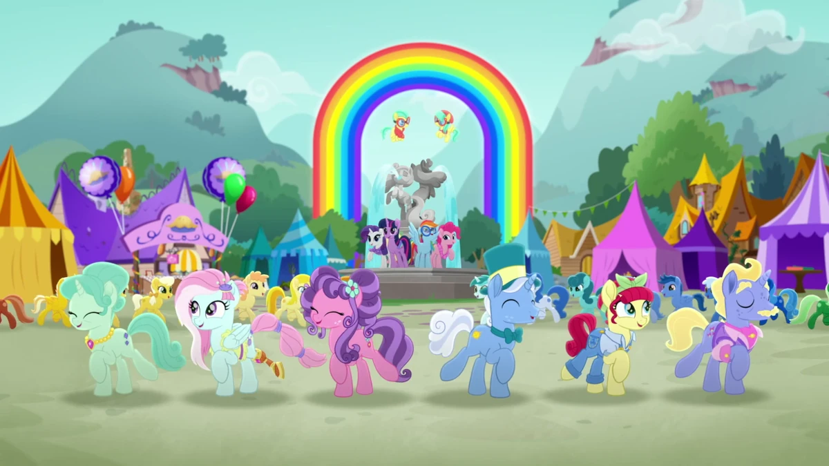 Nous vivons en couleurs | Wiki My Little Pony Les amies c'est magique | Fandom