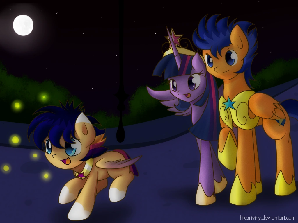 Princess Twilight Sparkle And Flash Sentry Kids