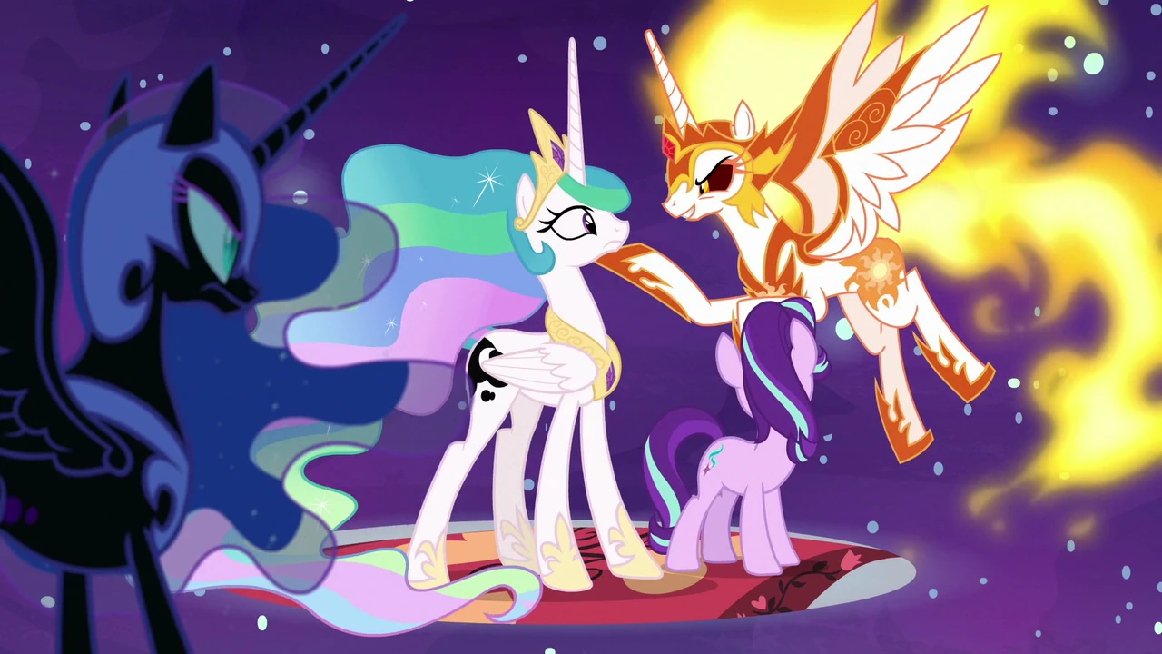 mlp sun and moon problem