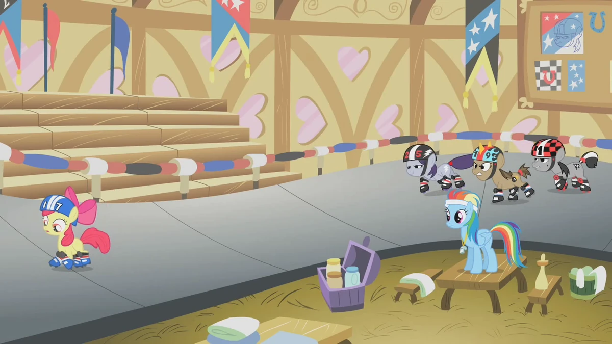 Roller derby ponies | My Little Pony Friendship is Magic Wiki | Fandom