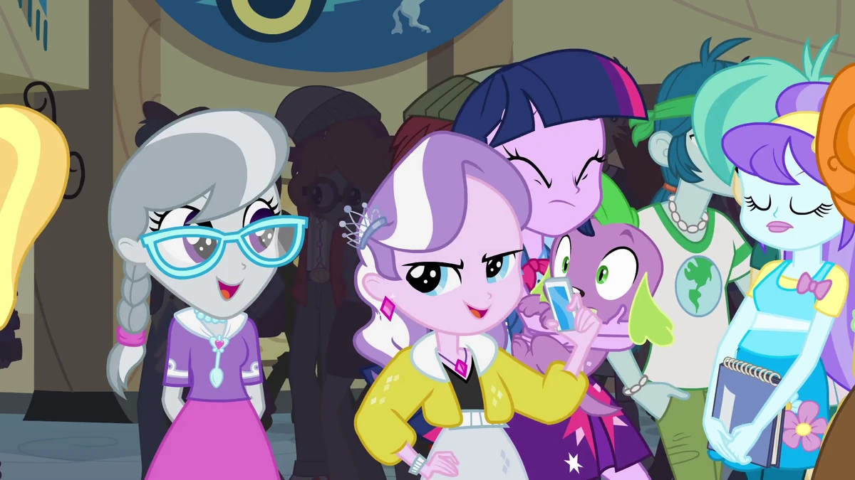 Diamond Tiara and Silver Spoon (EG)/Gallery | My Little Pony Friendship ...