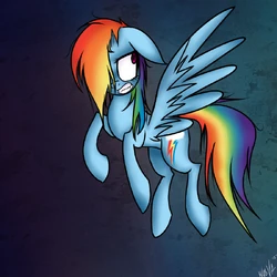 Wallpaper Rainbow Dash Salutes