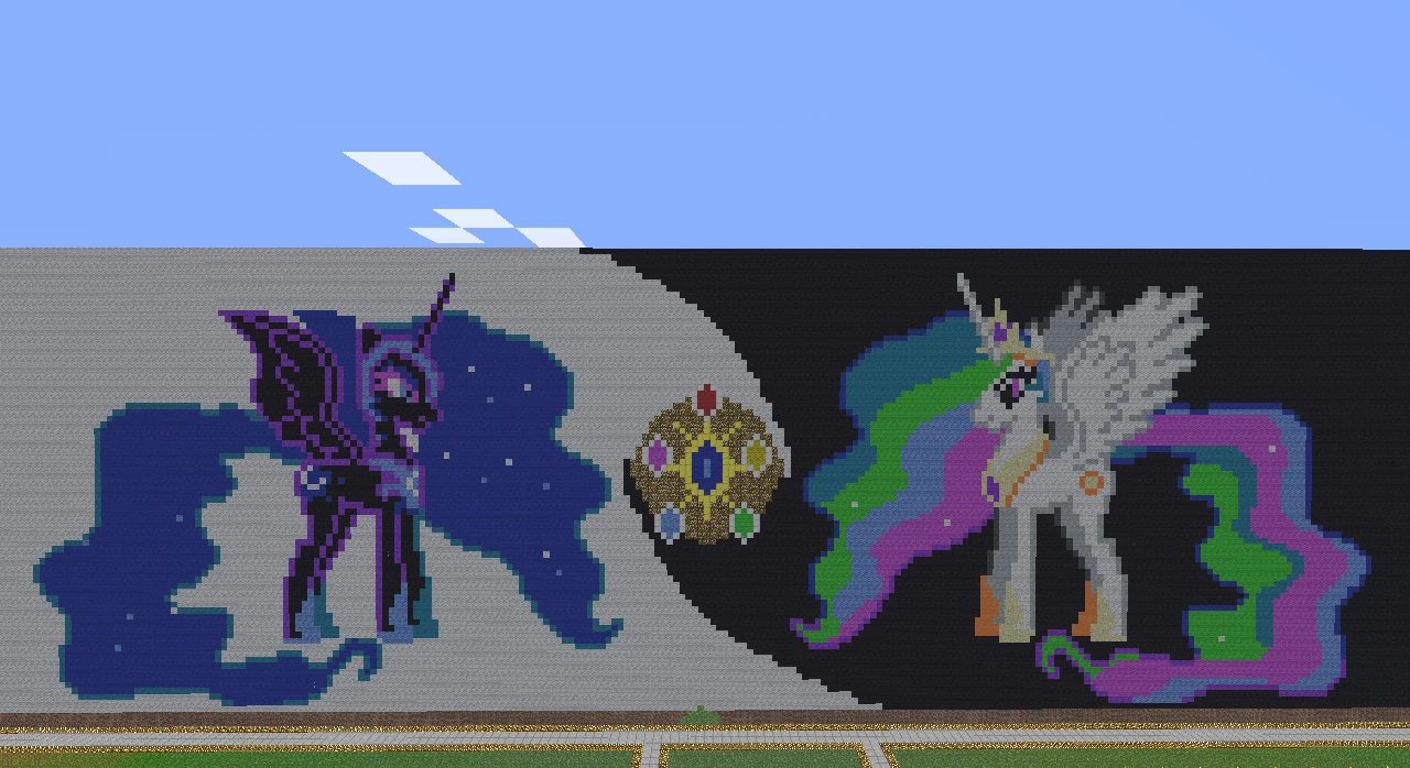 Pixel Art Minecraft My Little Pony Easy