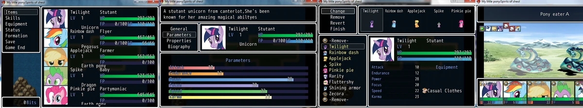 My Little Pony Fan Labor Wiki:Workshop/MLP RPG Spirits of sheol | My ...