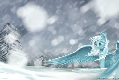 snow drop my little pony coloring pages