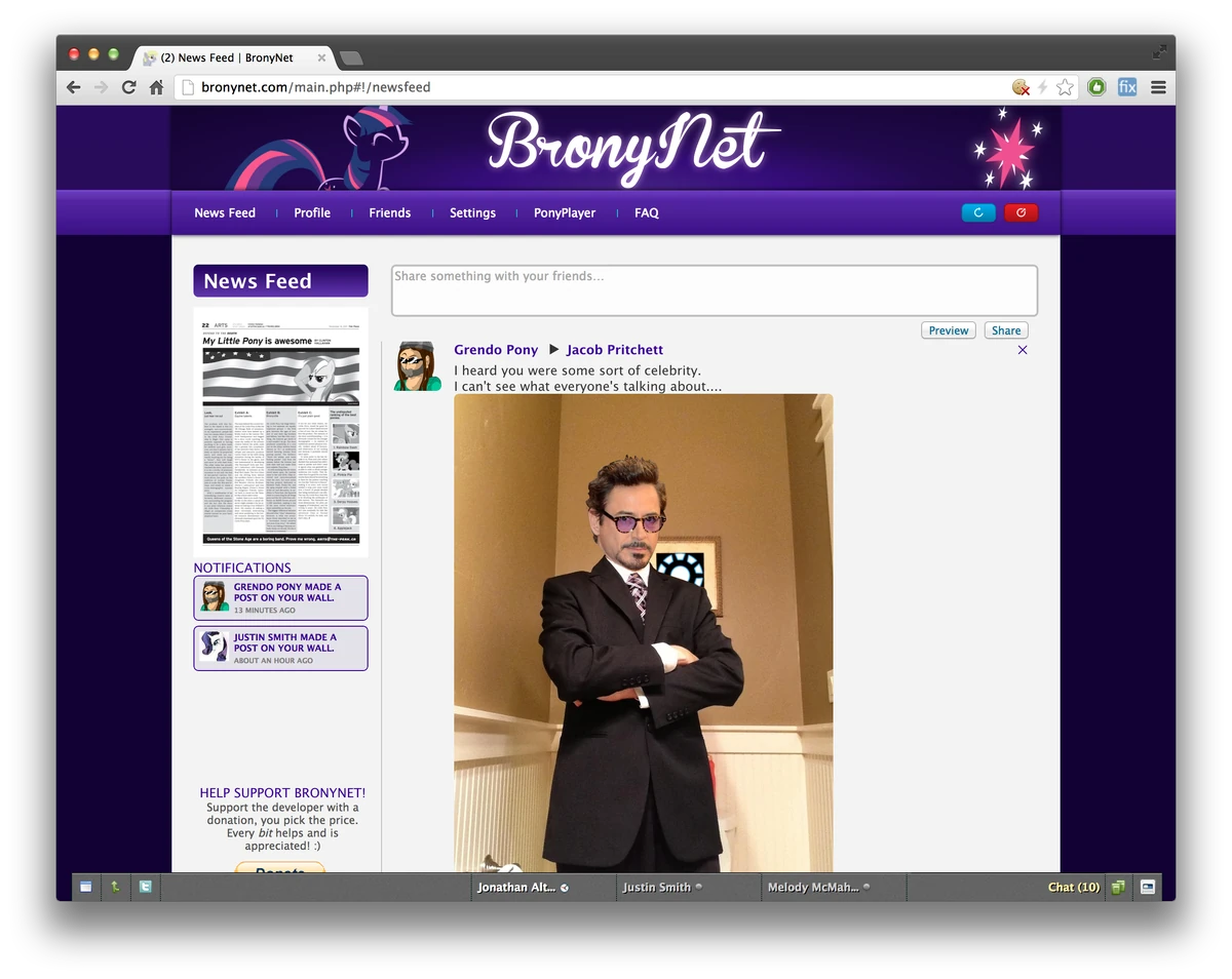 BronyNet | My Little Pony Fan Labor Wiki | Fandom