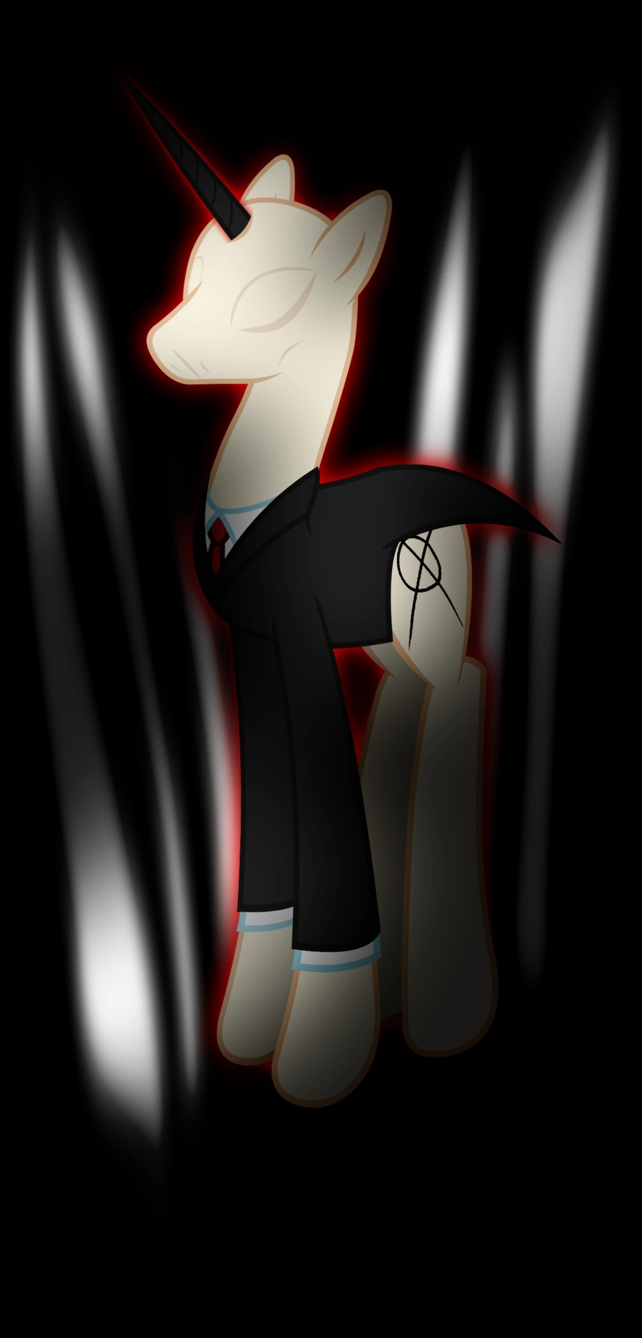 Slenderpony En Slenderman 2187345 Related Images Derpibooru