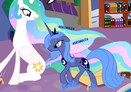 mlp celestia and luna backstory