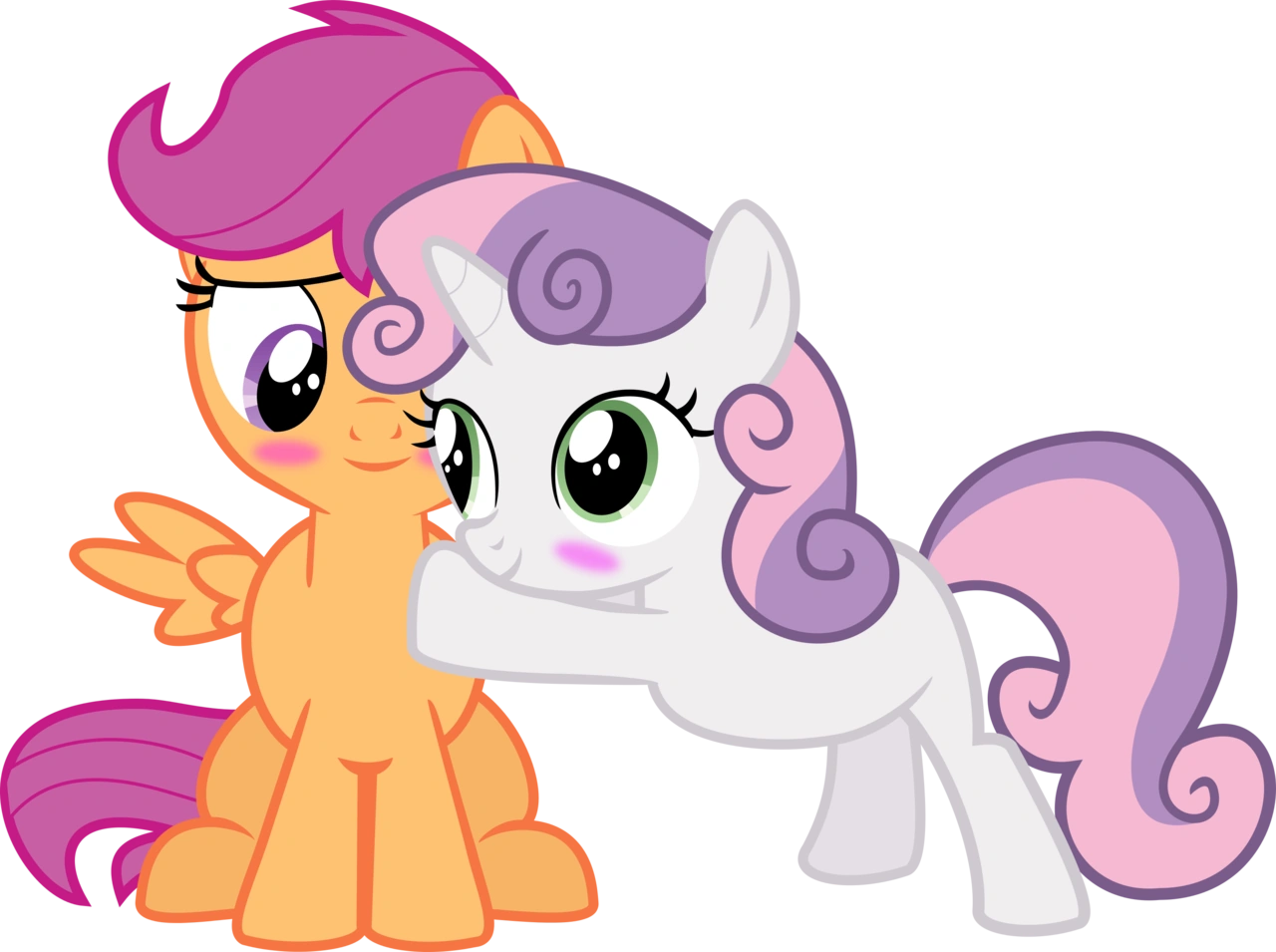 Sweetie Belle X Scootaloo