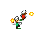 Fire Flower Luigi