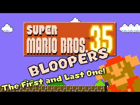Super Mario Bros. 35 Bloopers: The First and Last One ...