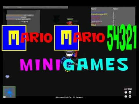 ROBLOX- MarioMario54321's Minigames -by MarioMario54321 ...