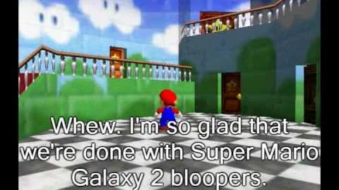 Super Mario Galaxy 2 Bloopers Special: Whomp's Fortress ...