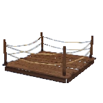 Wooden Boxing Ring-1 - Official MMA Manager Wiki