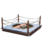 Wooden MMA Ring-1 - Official MMA Manager Wiki