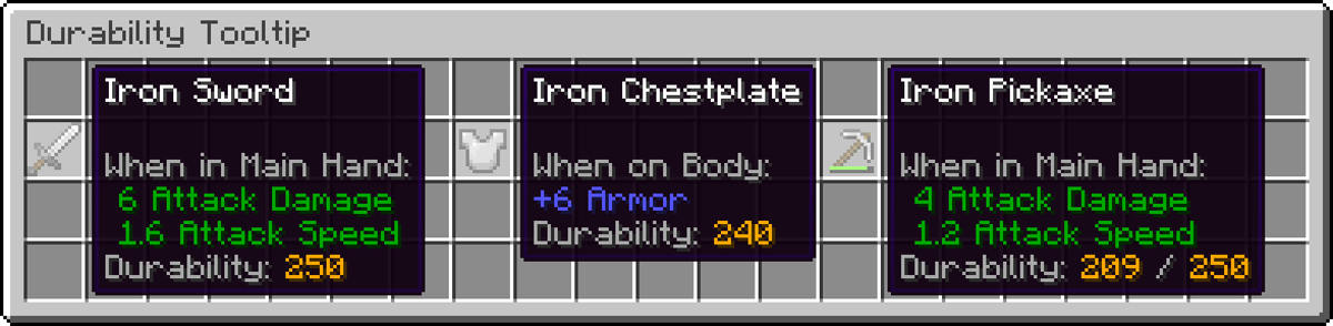 Durability Tooltip | Mage Modded Craft Wiki | Fandom