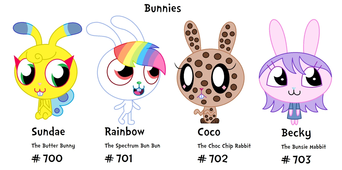 Bunnies | Moshi Monsters Fan Creations Wiki | Fandom