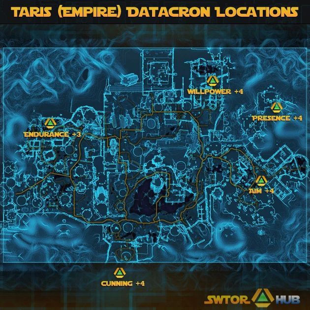 Datacrons de Taris (Empire) | Wiki MMORangers | Fandom