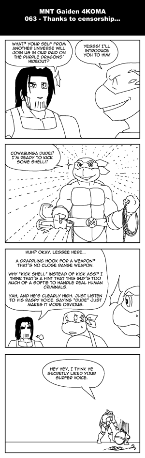 Michaelangelo | Mutant Ninja Turtles Gaiden Wiki | Fandom