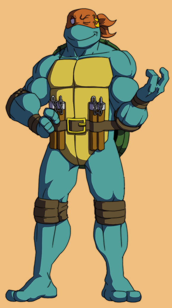 Michelangelo Hamato | Mutant Ninja Turtles Gaiden Wiki | Fandom