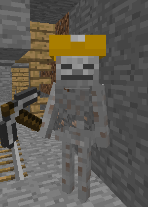 Miner Skeleton | Mo' Skeletons Mod Wiki | Fandom