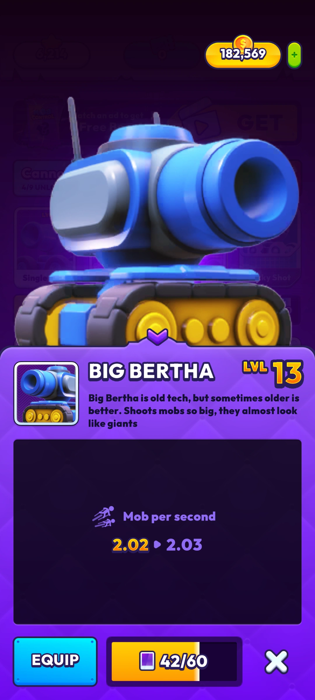 Big Bertha | Mob Control Wiki | Fandom