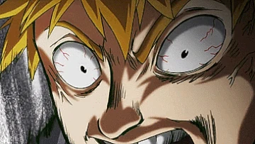 Shocked Face Anime Gif