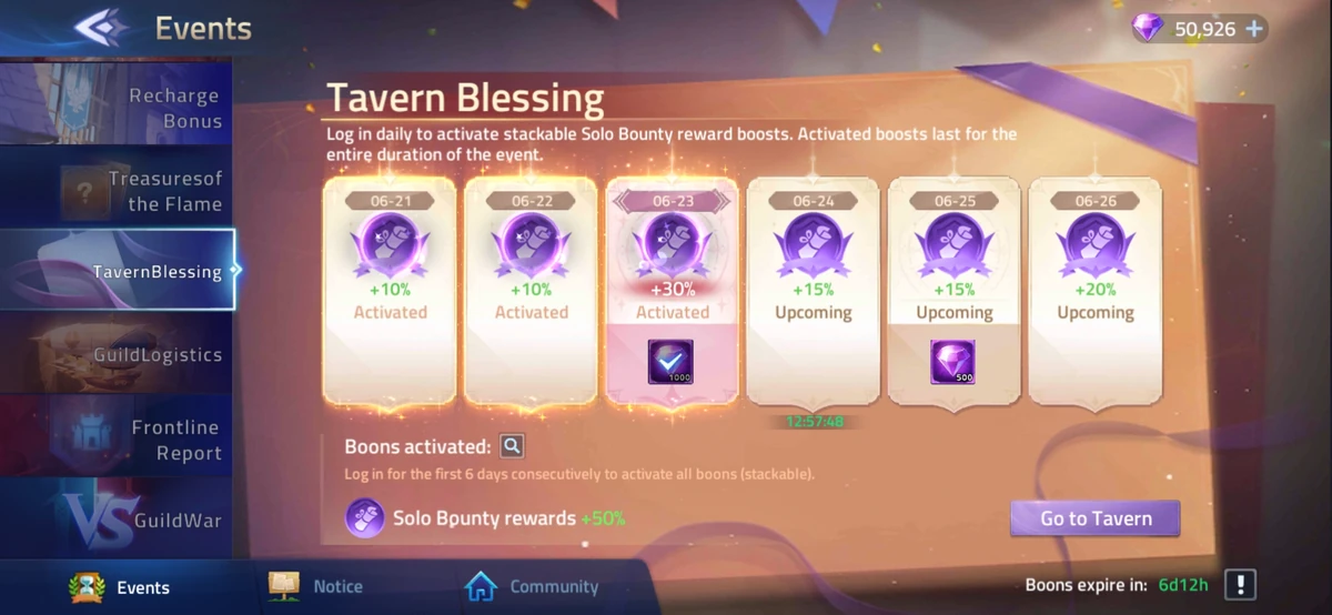 Tavern Blessing | Mobile Legends: Adventure Wiki | Fandom