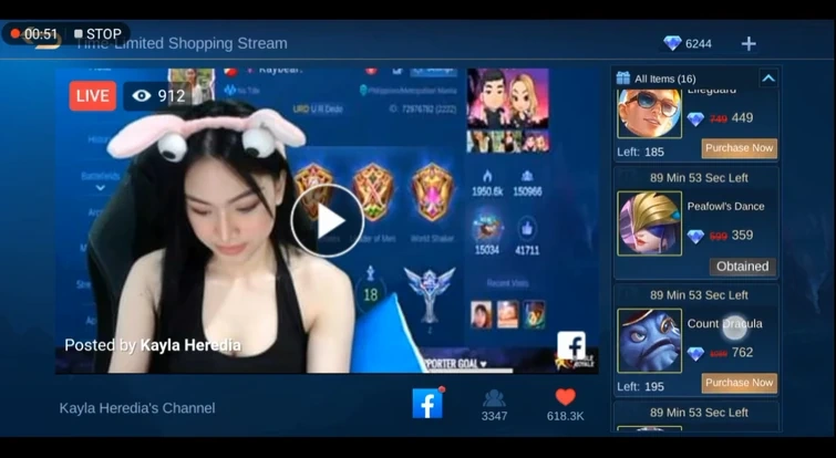 Live Stream Shopping | Mobile Legends: Bang Bang Wiki | Fandom