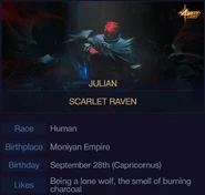 Julian | Mobile Legends: Bang Bang Wiki | Fandom